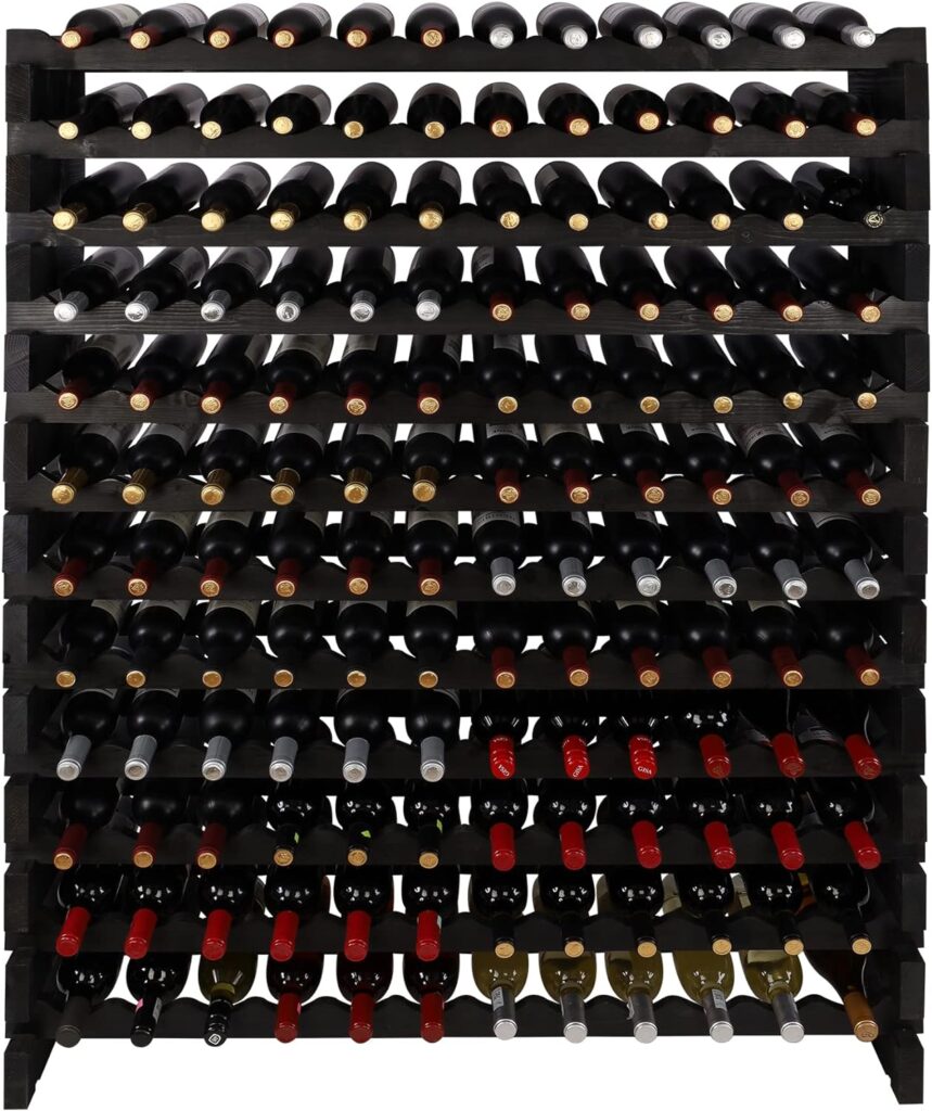 DisplayGifts Stackable Modular Wine Rack Review