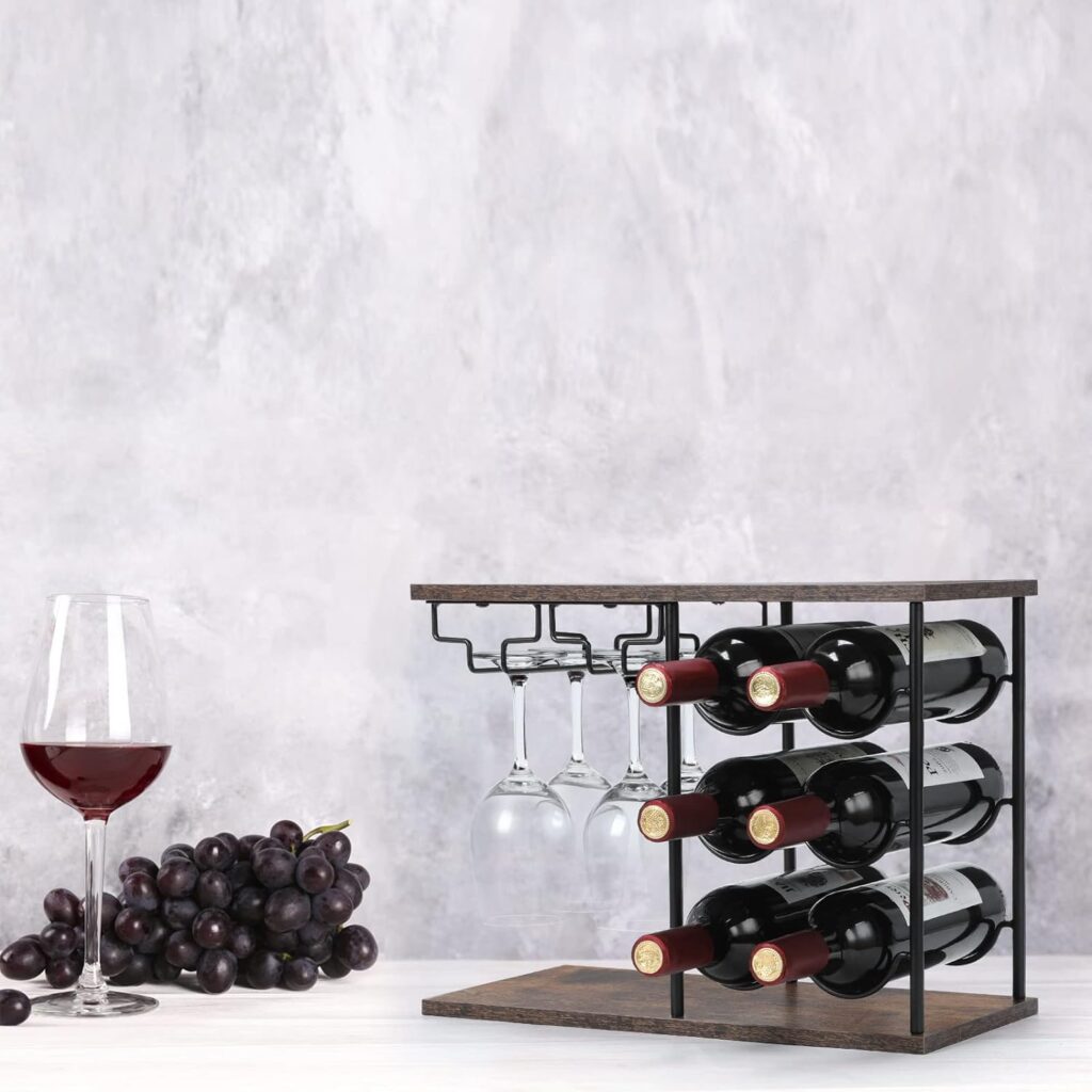 MOOACE Countertop Wine Rack Review