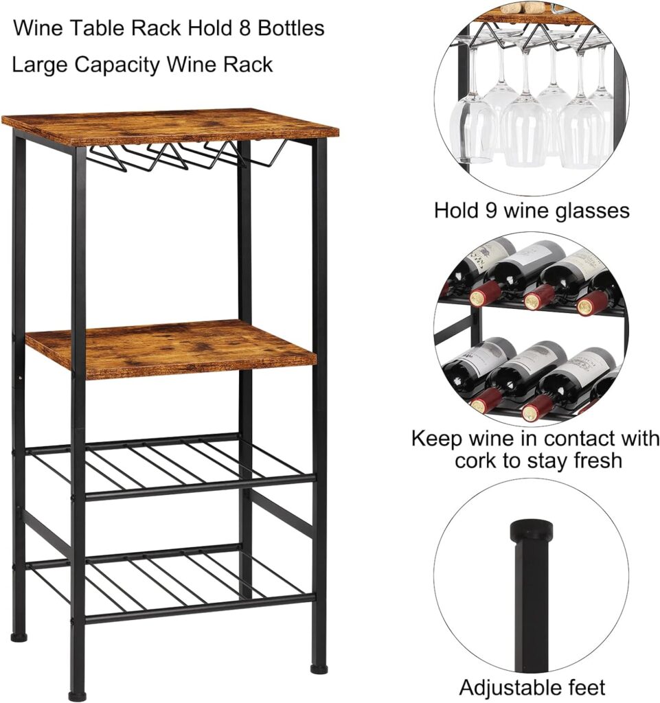 Wine Rack Shelf Stand Review