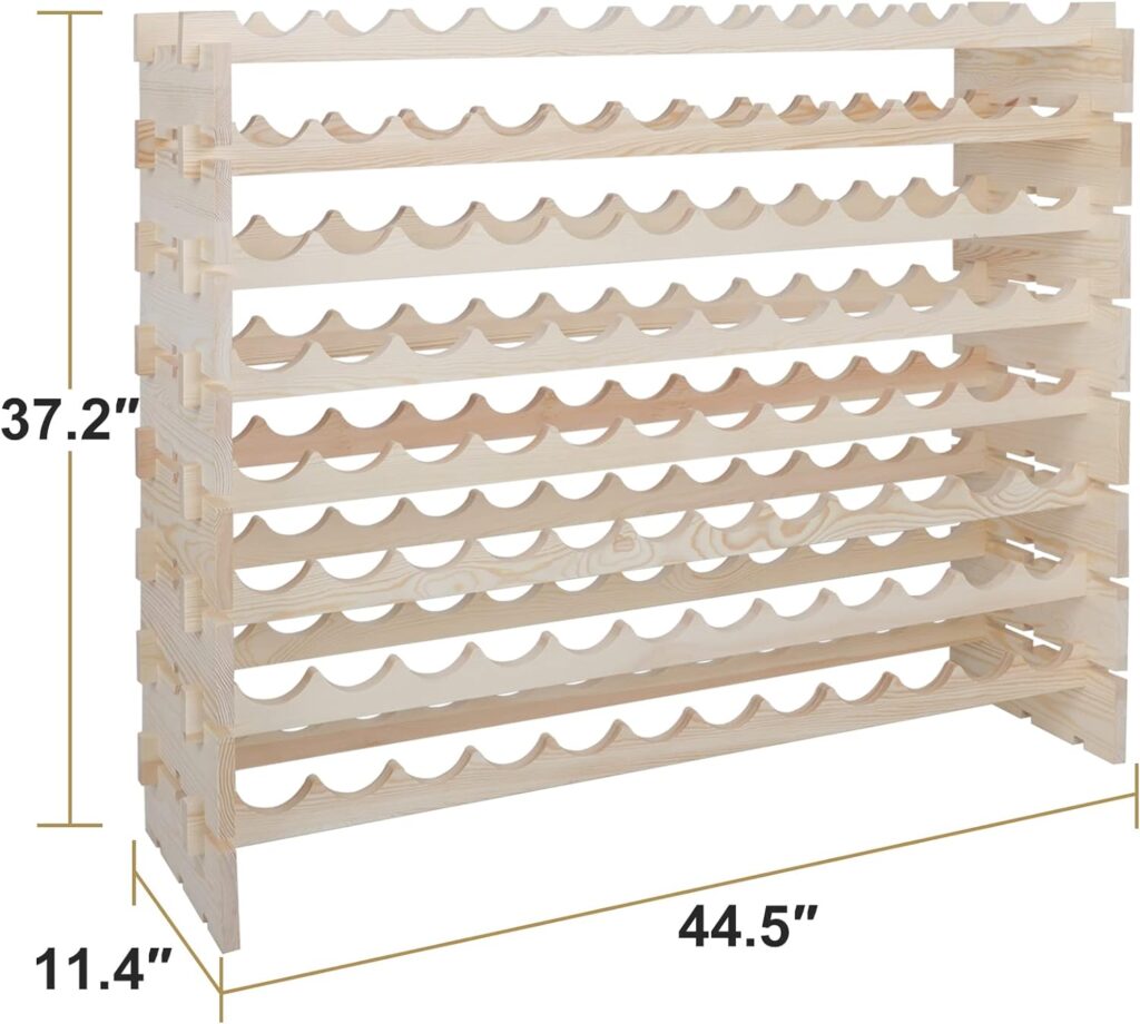 Smartxchoices Stackable Modular Wine Rack Review