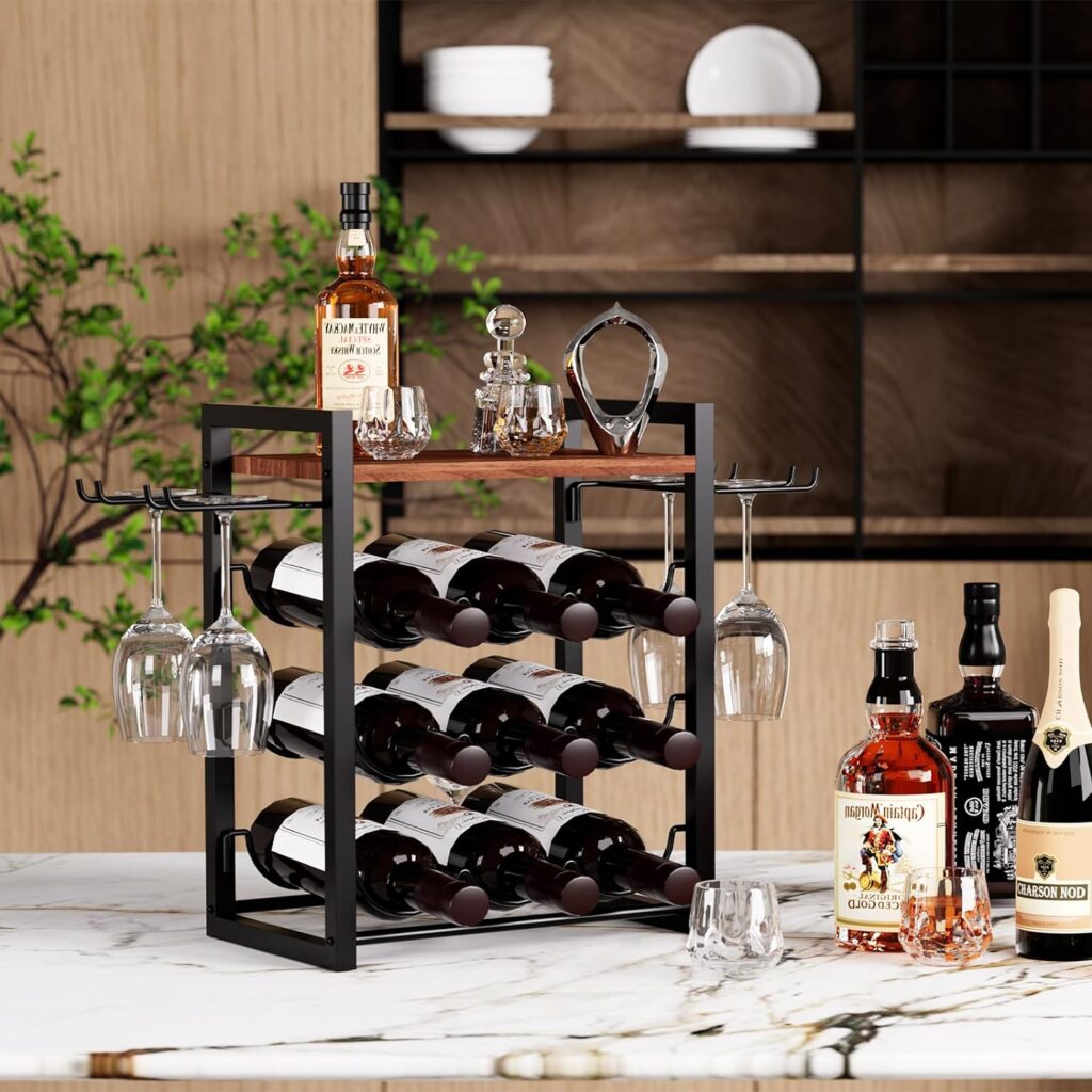 NANAGIFTREE Wine Rack Countertop Review